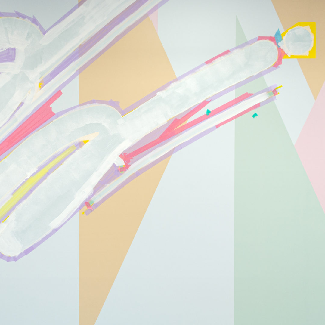 NTT DATA : Wallpaper & Hand Paint | GRAPHITerior | Graphic x (Interior ...